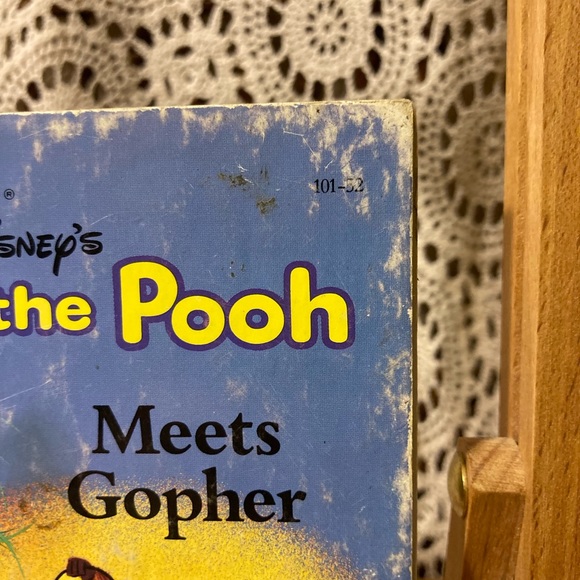 Other | Winnie The Pooh Meets Gopher Little Golden Books Childrens Book ...